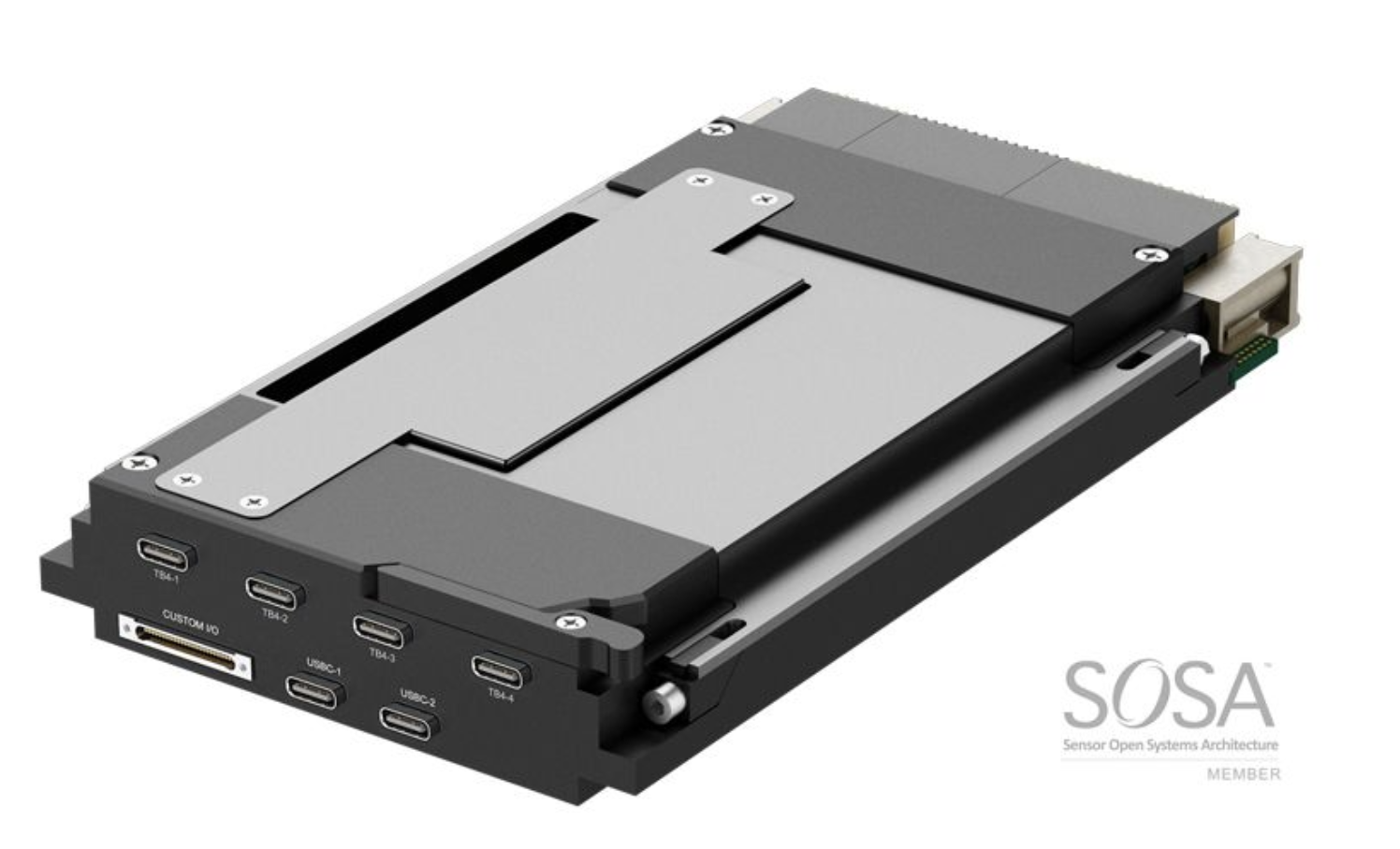 - Carte processeur 3U OpenVPX avec un Xeon D alignée sur les normes SOSA